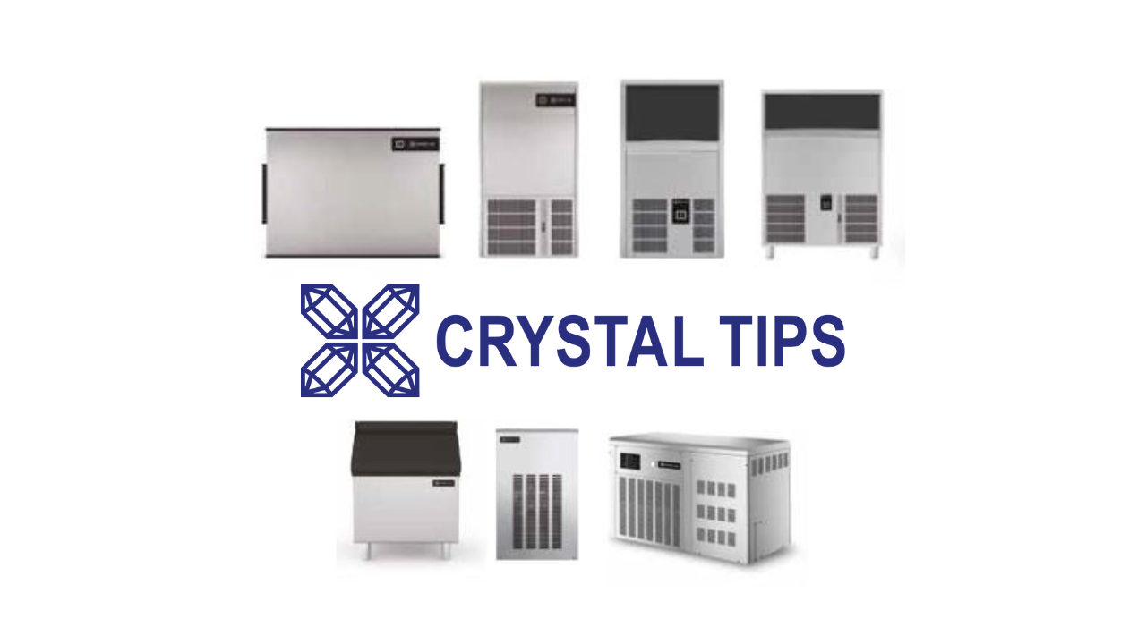 Crystal Tips ice makers for the hospitality industry. Professional ...